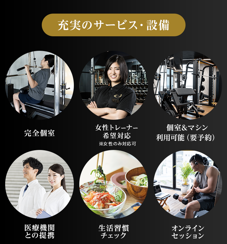 RIZAPの超効率的トレーニングなら短期間でカラダを引き締め。